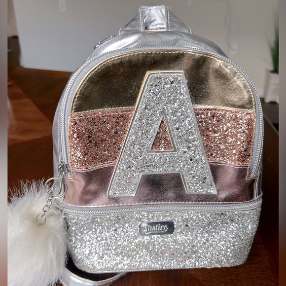 Justice | Bags | Justice Mini Glitter Backpack | Poshmark